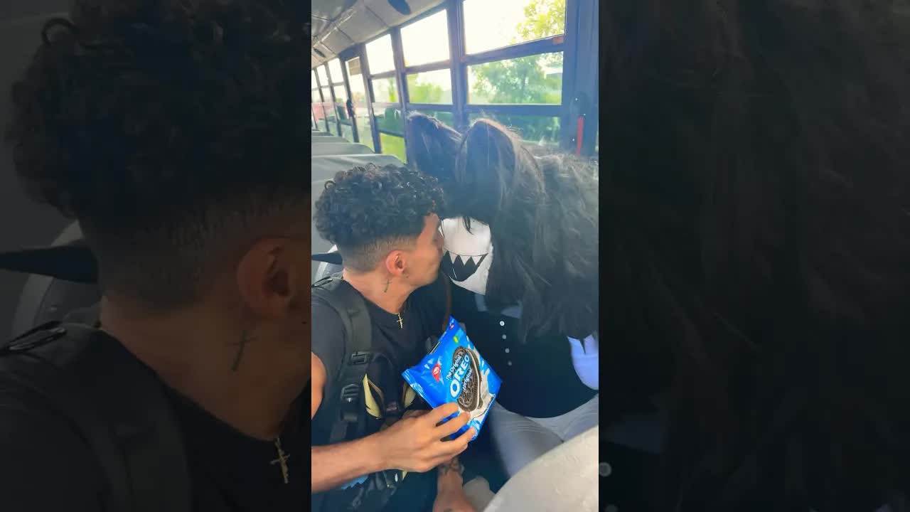 Oreo Cookies & Funny Characters on a Bus!