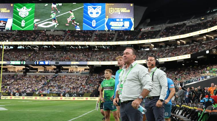 Ricky Stuart hits back at critics following Raiders' big Vegas win