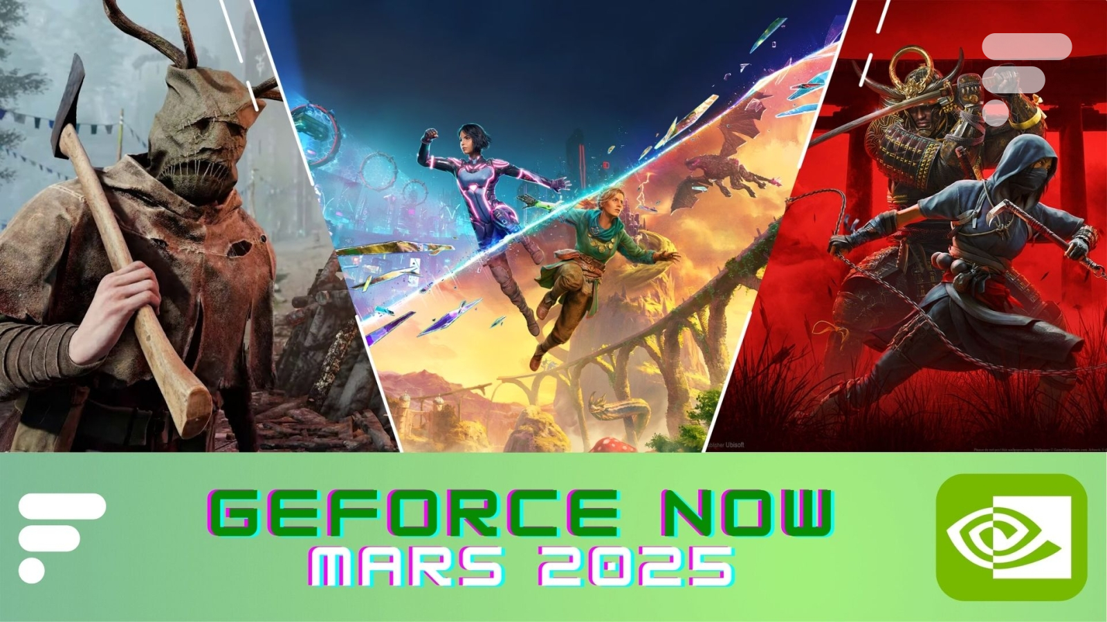 Nvidia GeForce Now en mars 2025 : voici la vingtaine de jeux qui ...