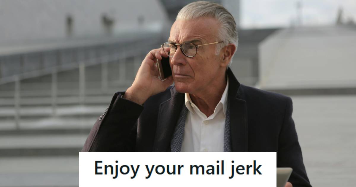 A Rude Caller Insisted His Updated Insurance Beneficiary Forms Be Sent ...