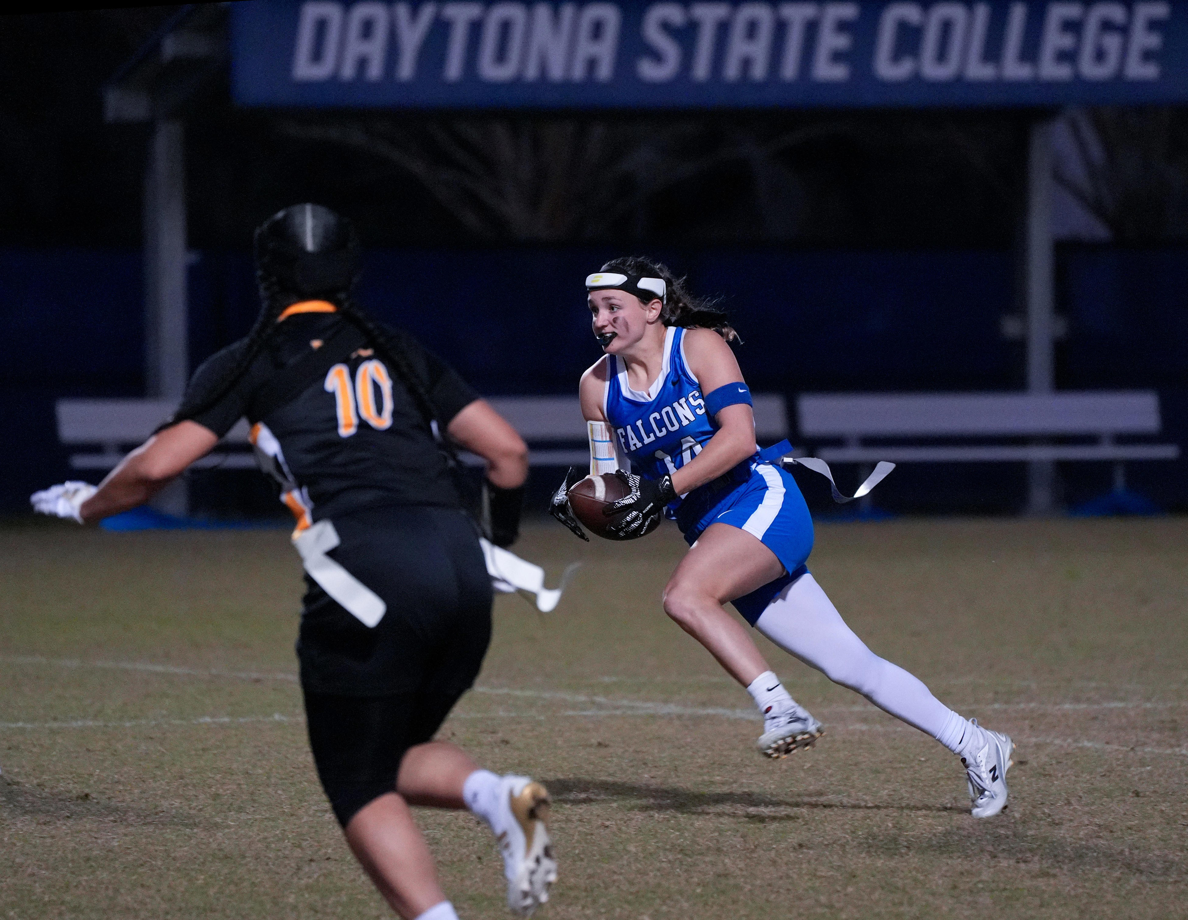 Happy birthday! Daytona State wins first flag football game in program ...