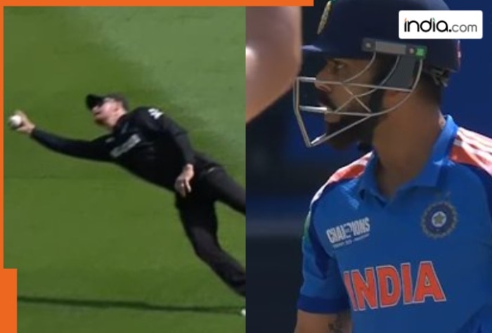 IND vs NZ: Glenn Phillips stuns the crowd by a sensational catch ...