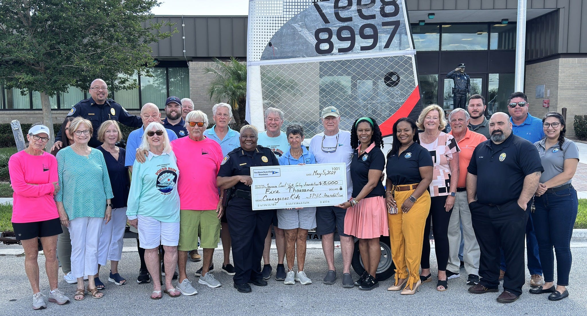 Fort Pierce Yacht Club invests $30,000 in the Fort Pierce community in 2024