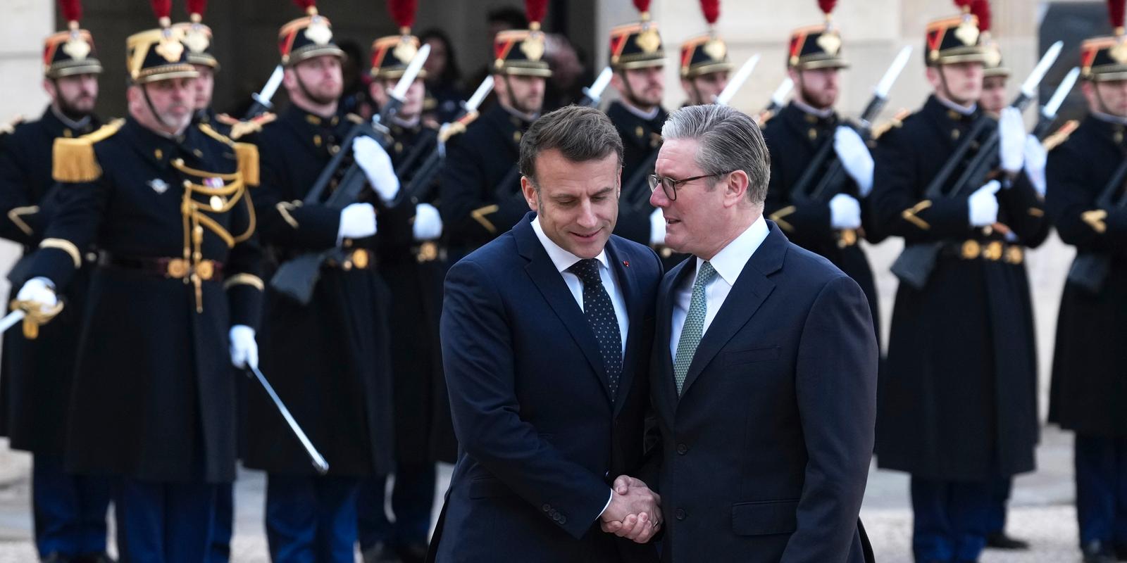 Britterna och fransmännen ska ta fram fredsplan – och sedan presentera ...