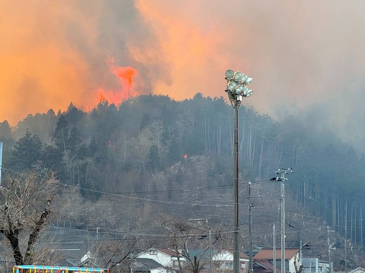 Thousands flee after Japan's biggest wildfire in decades