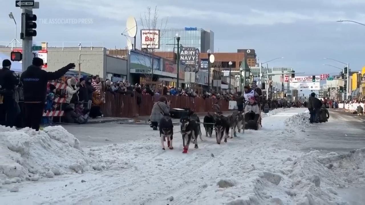 World's most famous sled dog race kicks off in Alaska