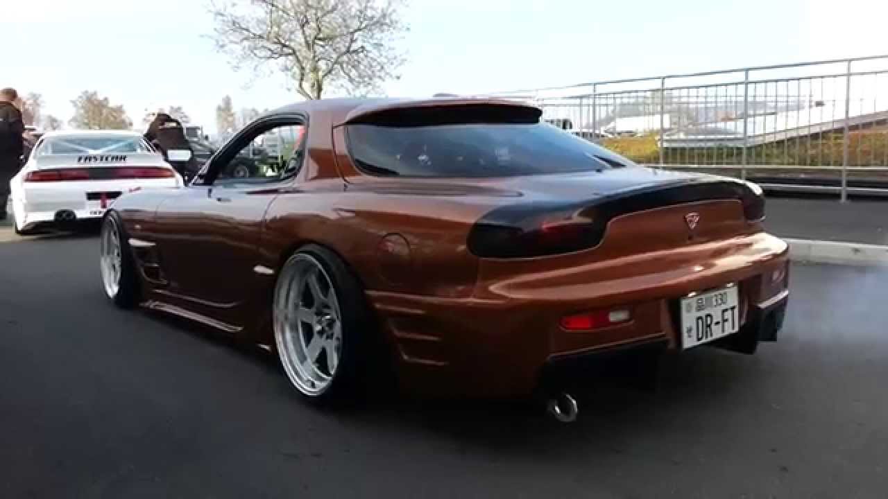 3-Rotor RX-7 met Anti-Lag 🔥 Pure Rotary Kracht!