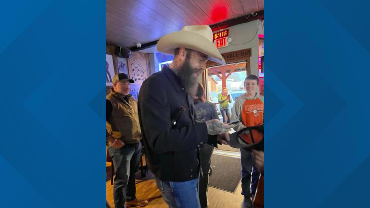 Post Malone spotted in Melba bar