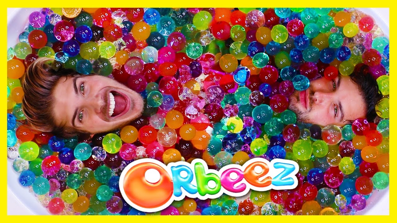 I Took the Bath Full of Giant Orbeez Challenge