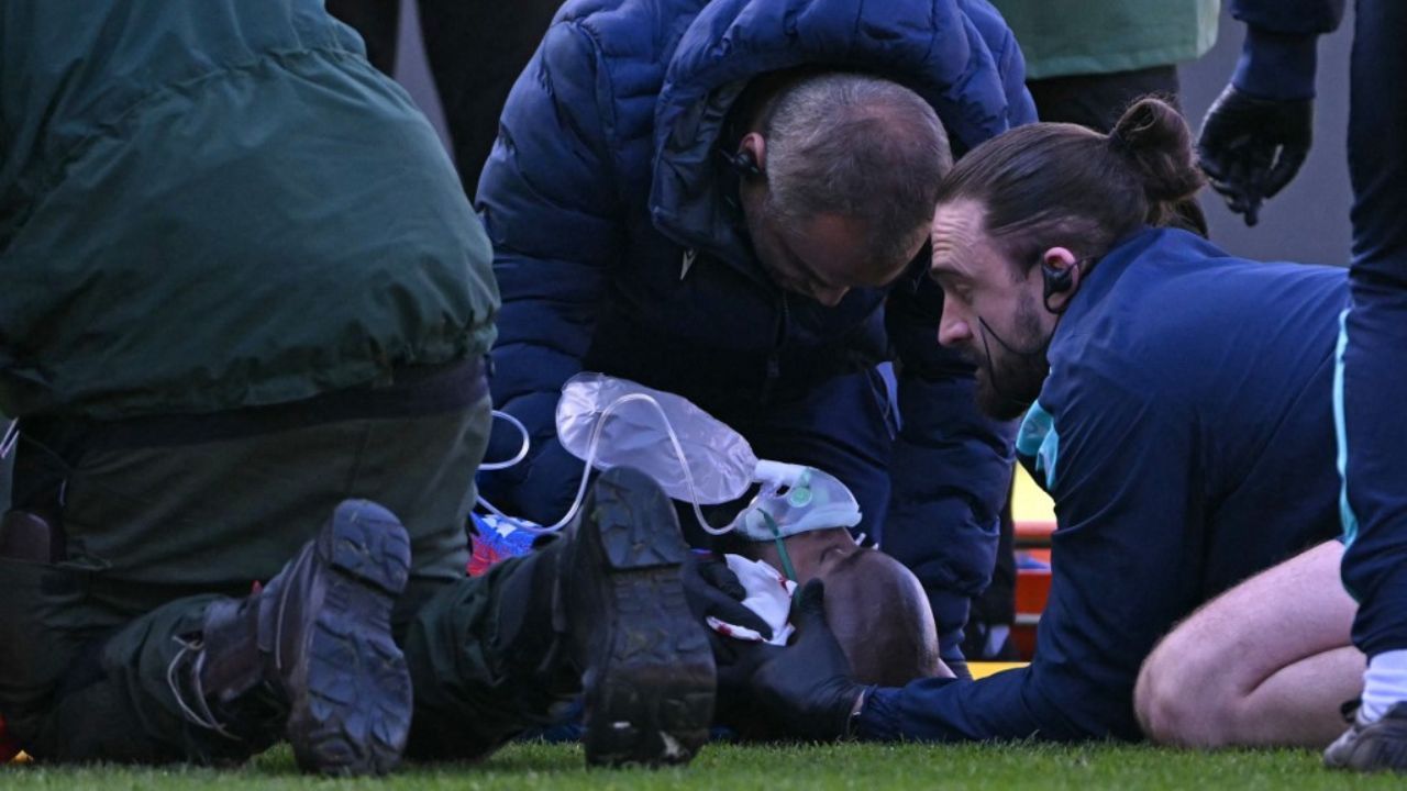 FA Cup: Crystal Palace's Mateta gets 25 stitches after 'reckless' kick ...