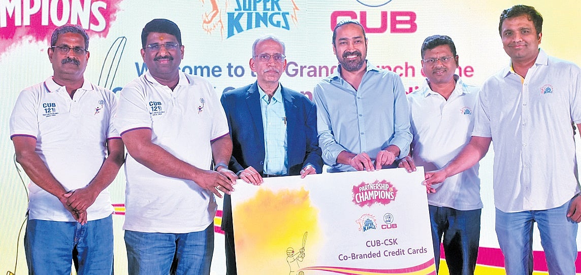 CUB, CSK join hands to unveil cricket-themed credit card