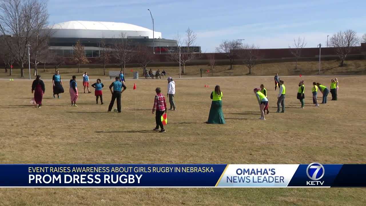 Prom Dress Rugby promotes the sport to girls across the Nebraska