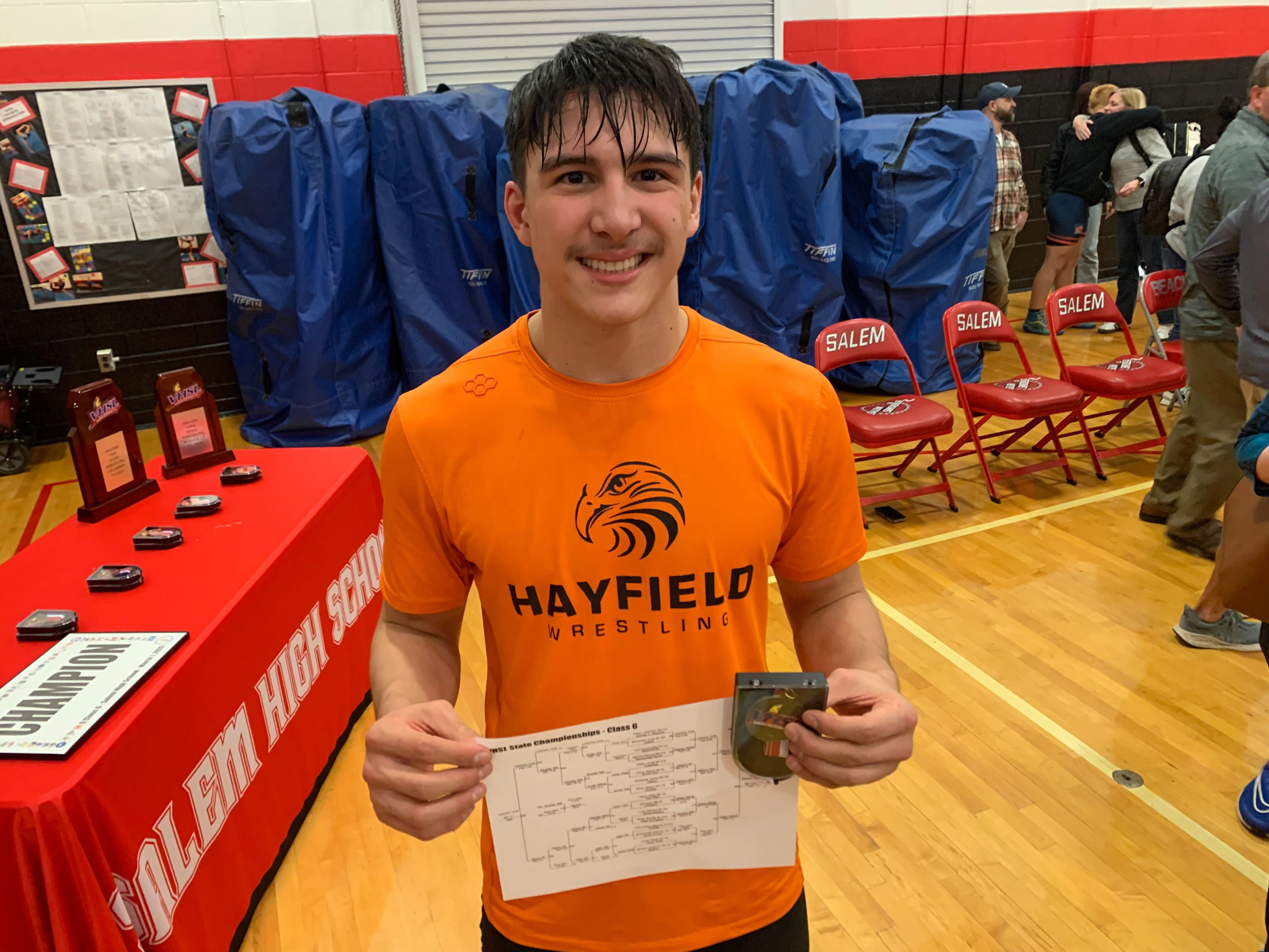 Chantilly trio shines at Virginia Class 6 wrestling championship