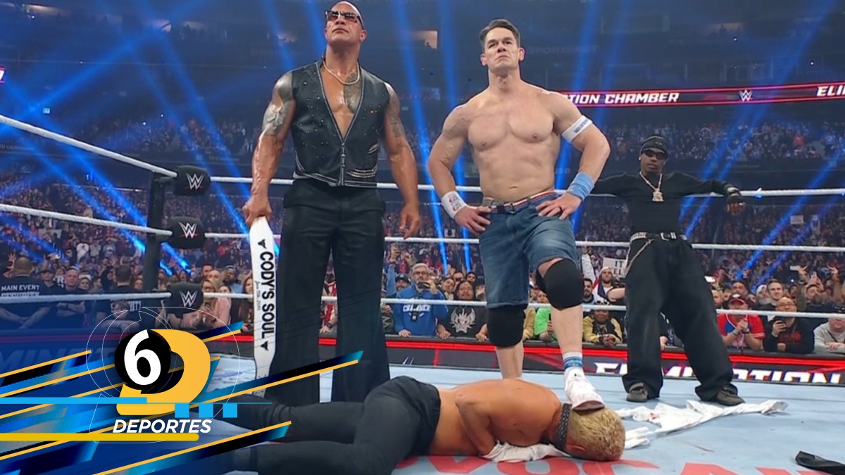John Cena gana Elimination Chamber y se une a The Rock rumbo a Wrestlemania