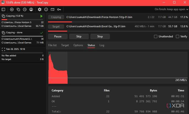TeraCopy copies your files securely and and at faster speeds compared ...