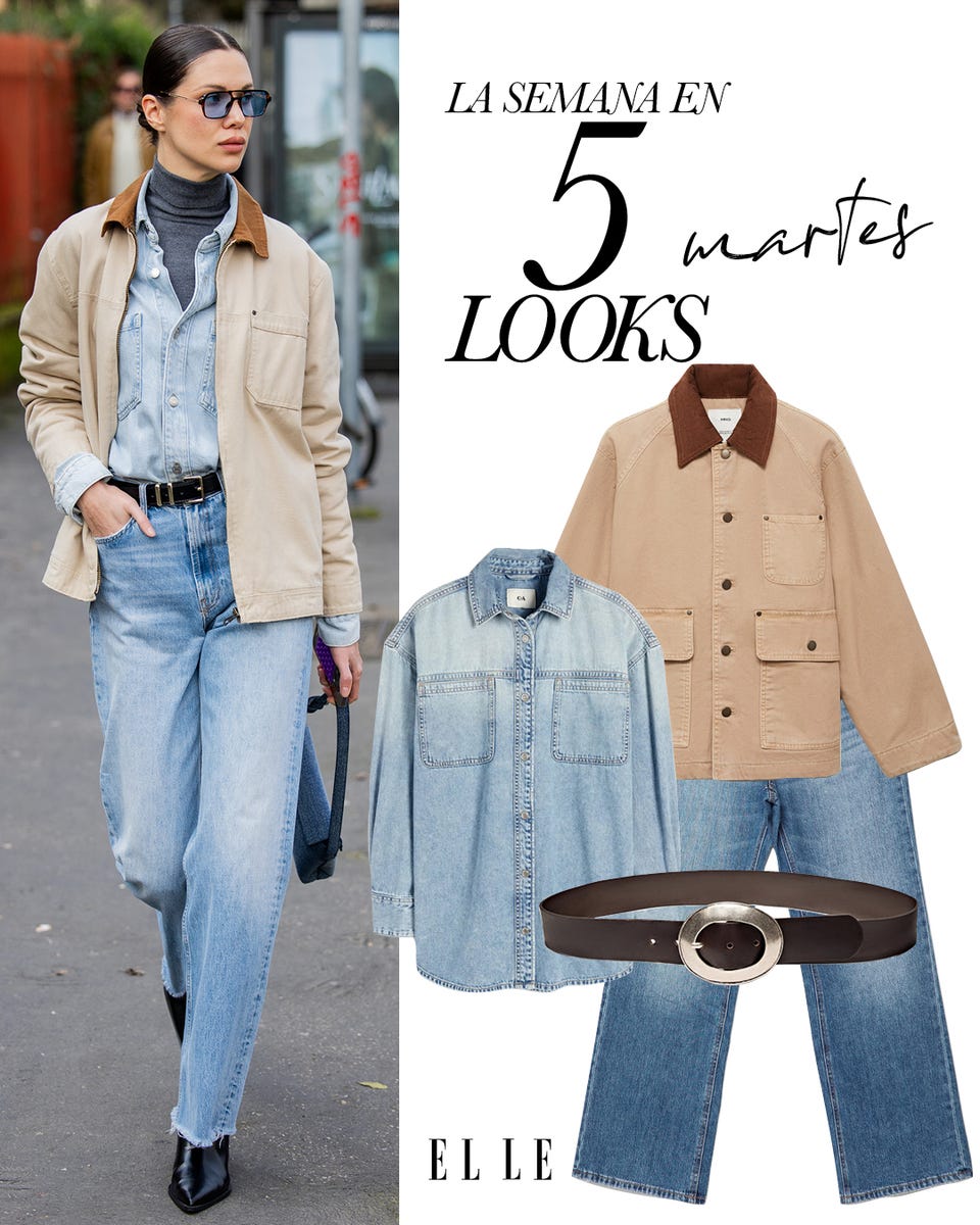 La semana en 5 looks: Aprende a vestir muy bien con looks básicos y ...