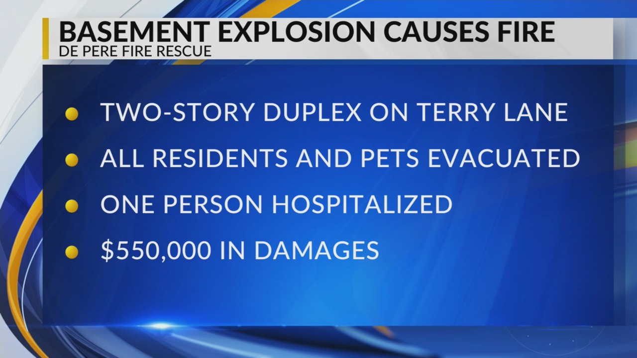 Explosion in De Pere causes estimated $550,000 in fire damages and ...