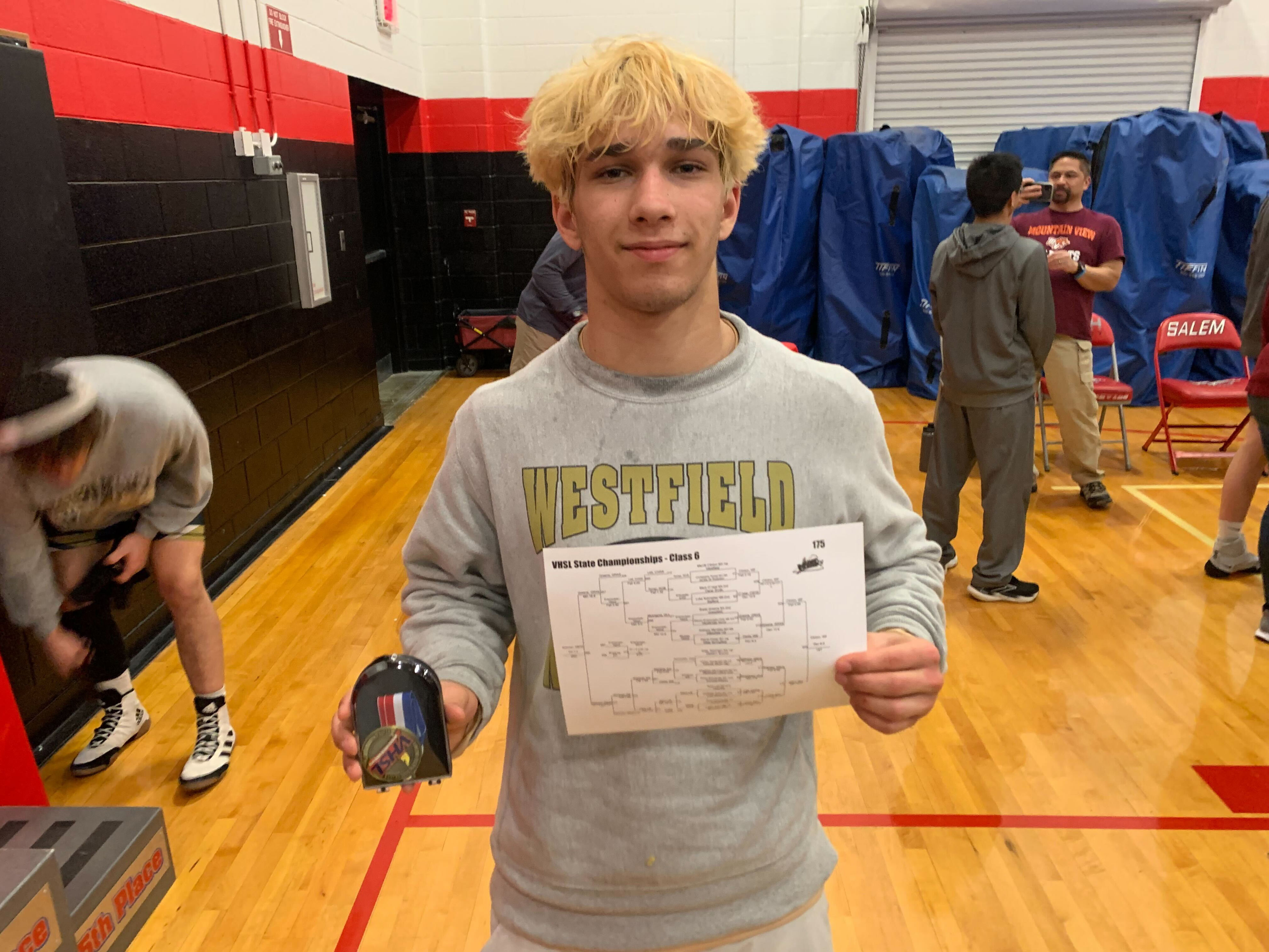 Chantilly trio shines at Virginia Class 6 wrestling championship