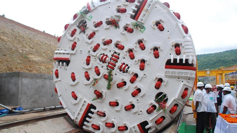 Mumbai News: Largest Tunnel Boring Machine For Thane-Borivali Twin Tunnel Clears Factory ...