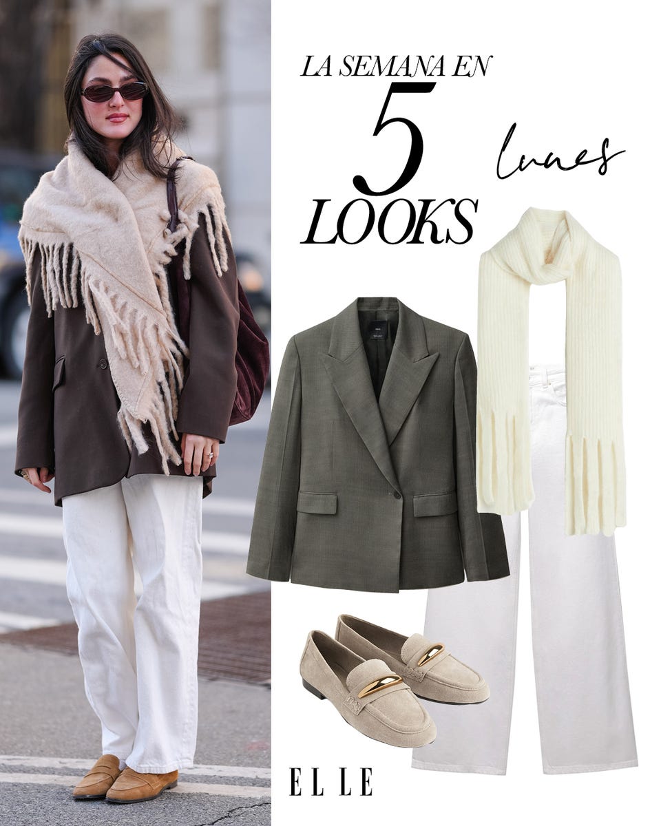 La semana en 5 looks: Aprende a vestir muy bien con looks básicos y ...