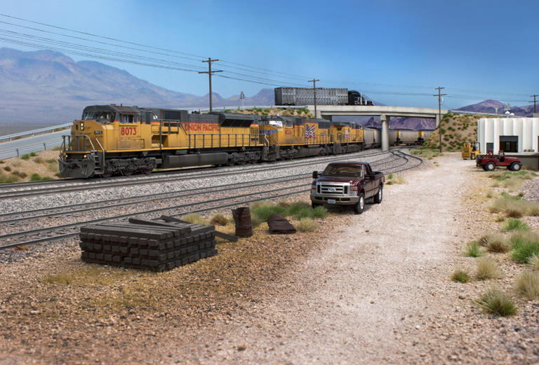 Make track look realistic