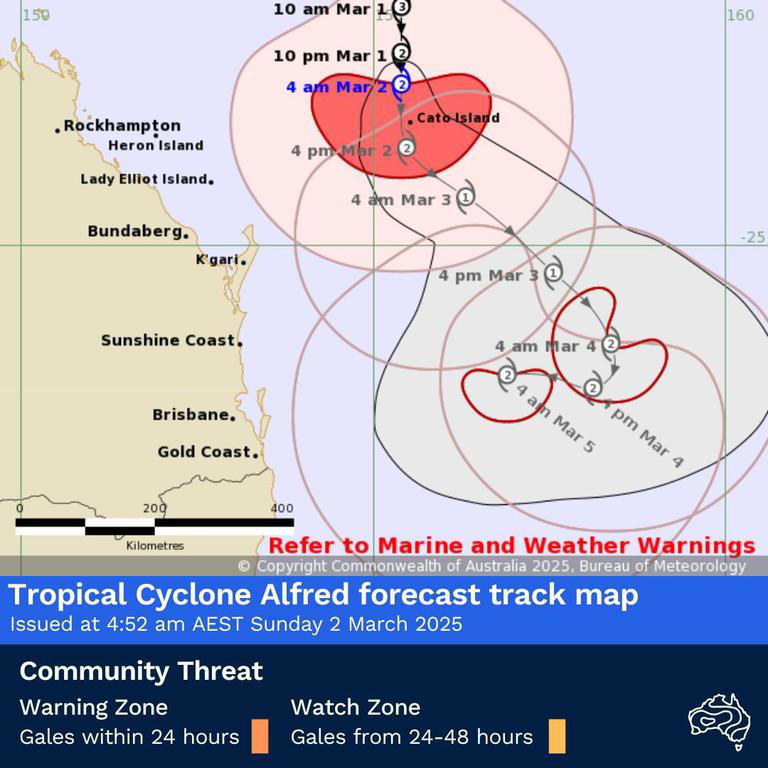 Millions in firing line of 1-in-35 year cyclone