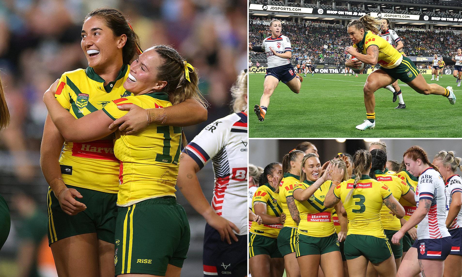 Footy fans slam the NRL for 'embarrassing' Las Vegas mistake that could ...