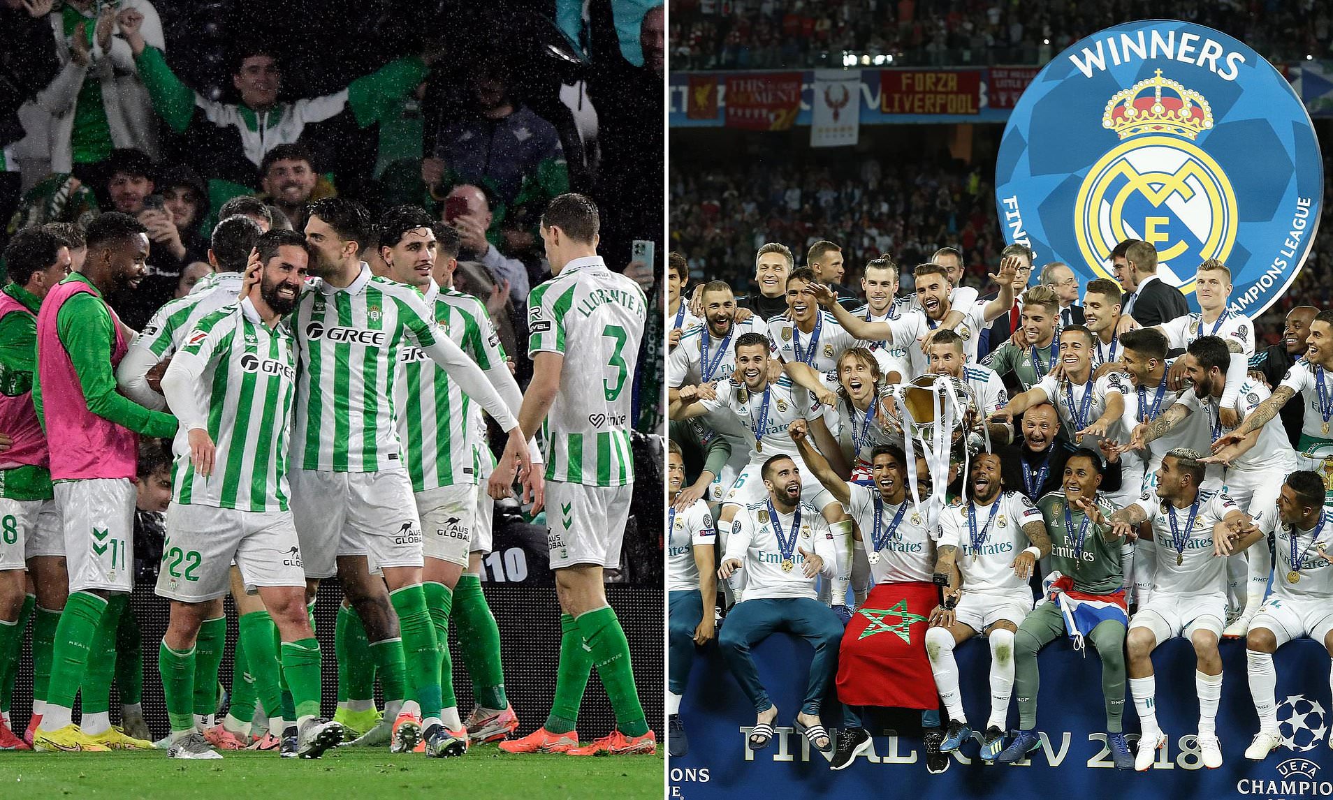 Real Madrid legend issues apology for performing knee slide celebration ...