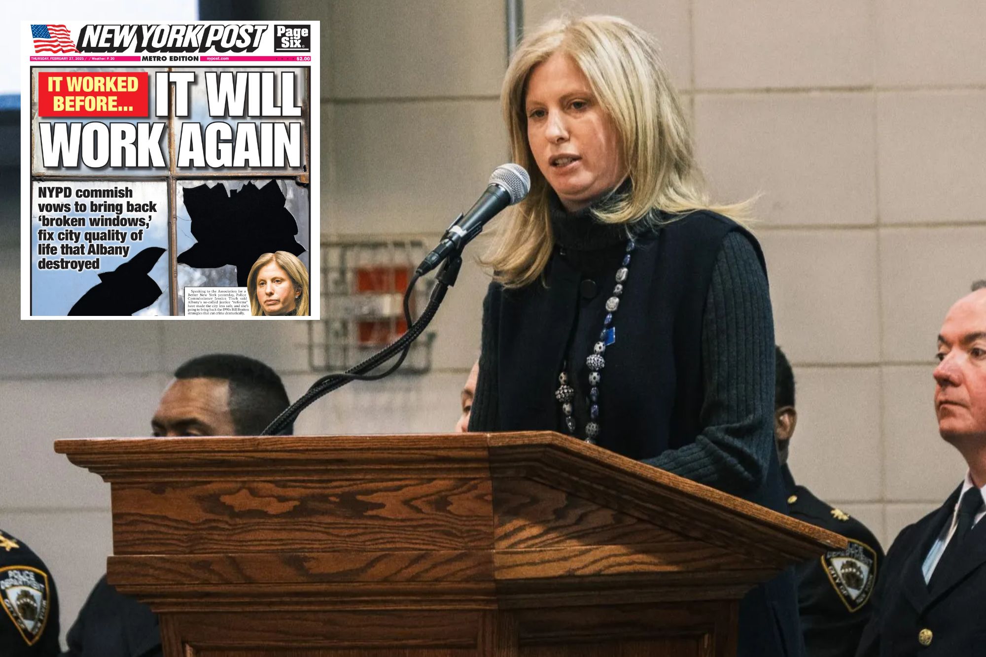 How NYPD commish Jessica Tisch will save NYC — one ‘broken window’ at a ...