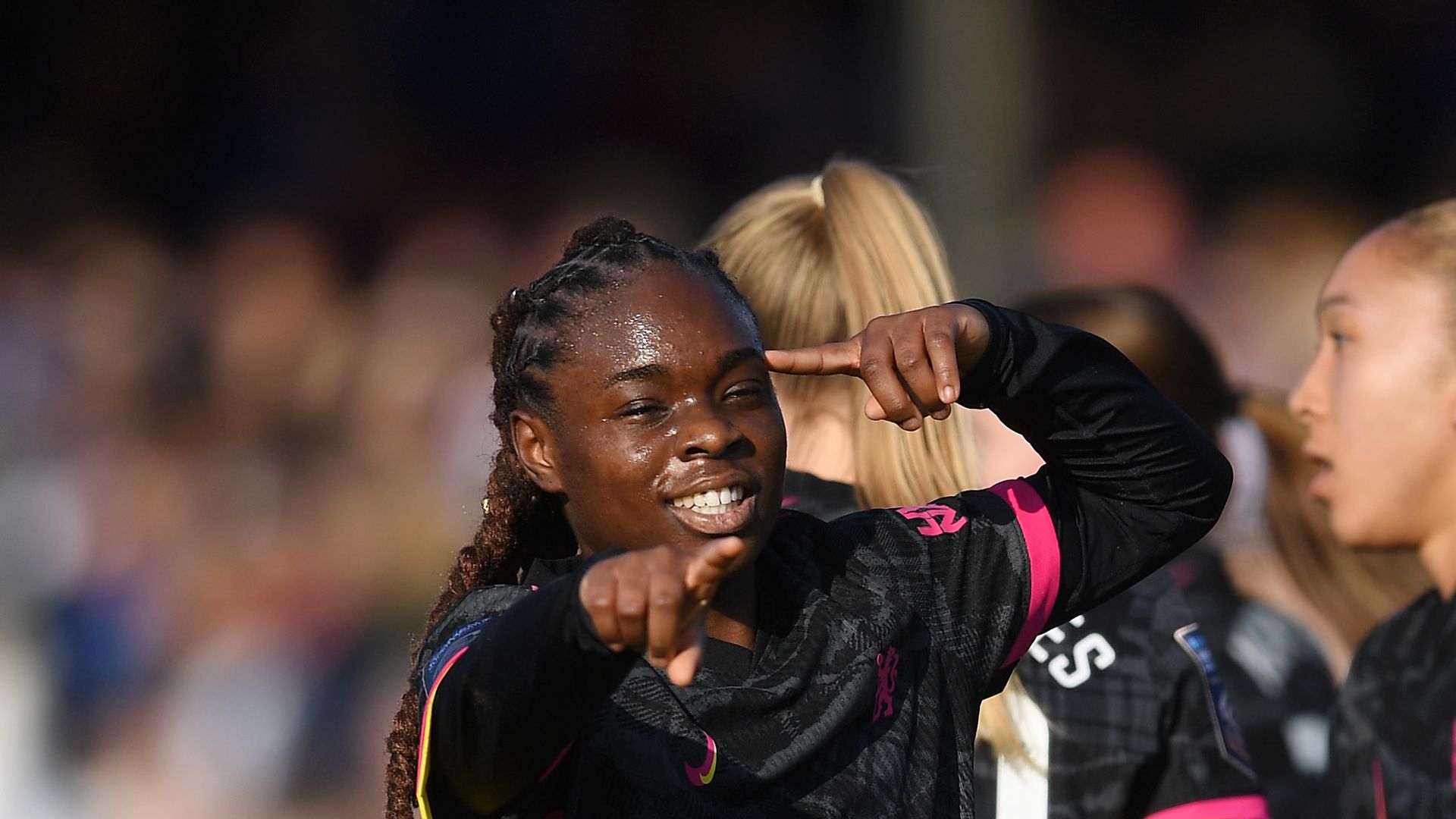 WATCH: Sandy Baltimore volley opens the scoring for Chelsea against ...