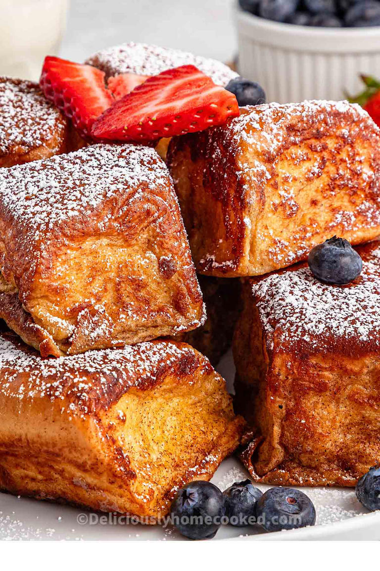 Hawaiian roll French toast