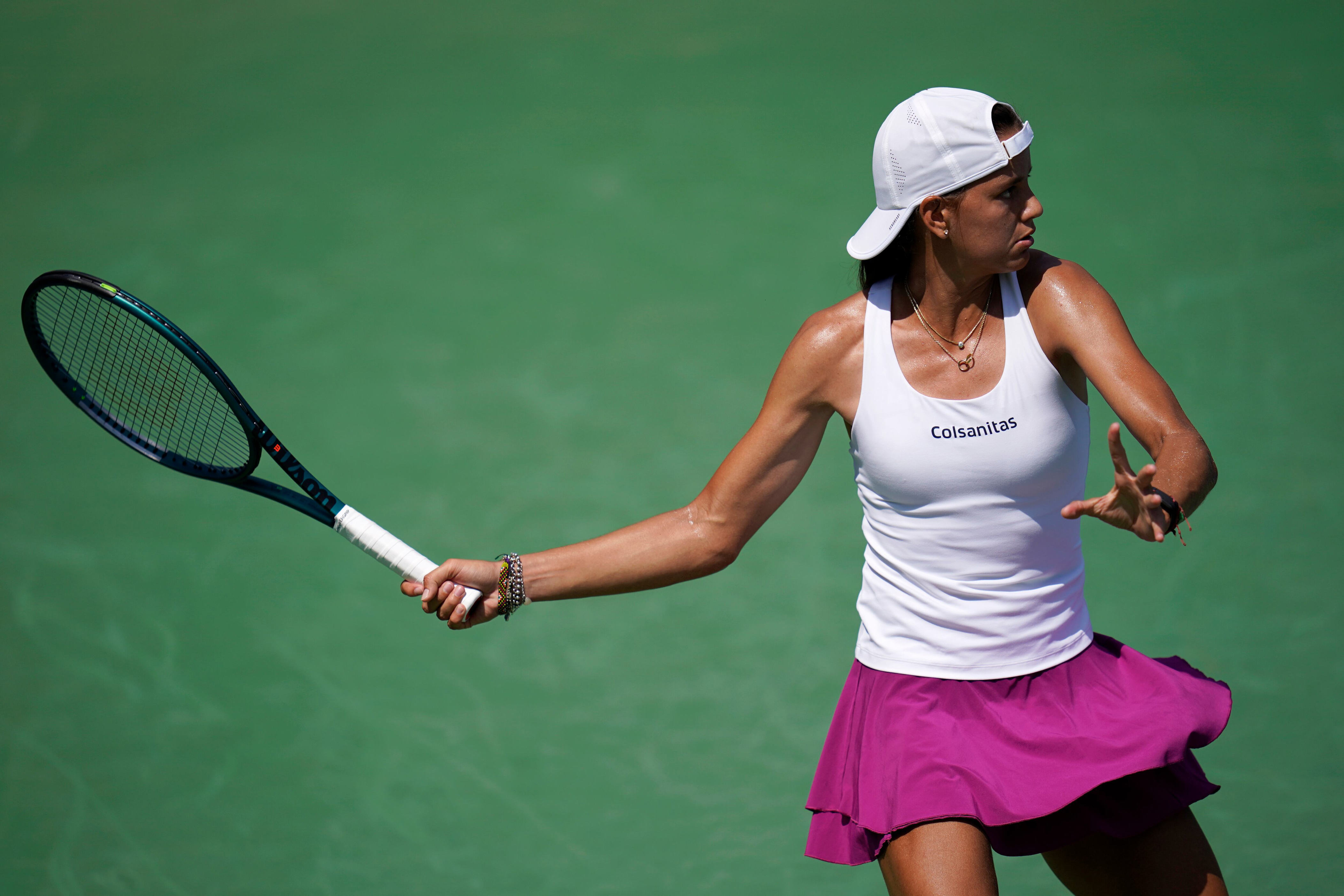 Emiliana Arango da golpe sobre la mesa y se mete en cuartos del WTA de ...