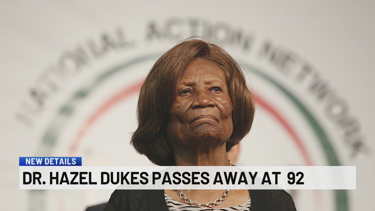 Dr. Hazel Dukes passes away at 92