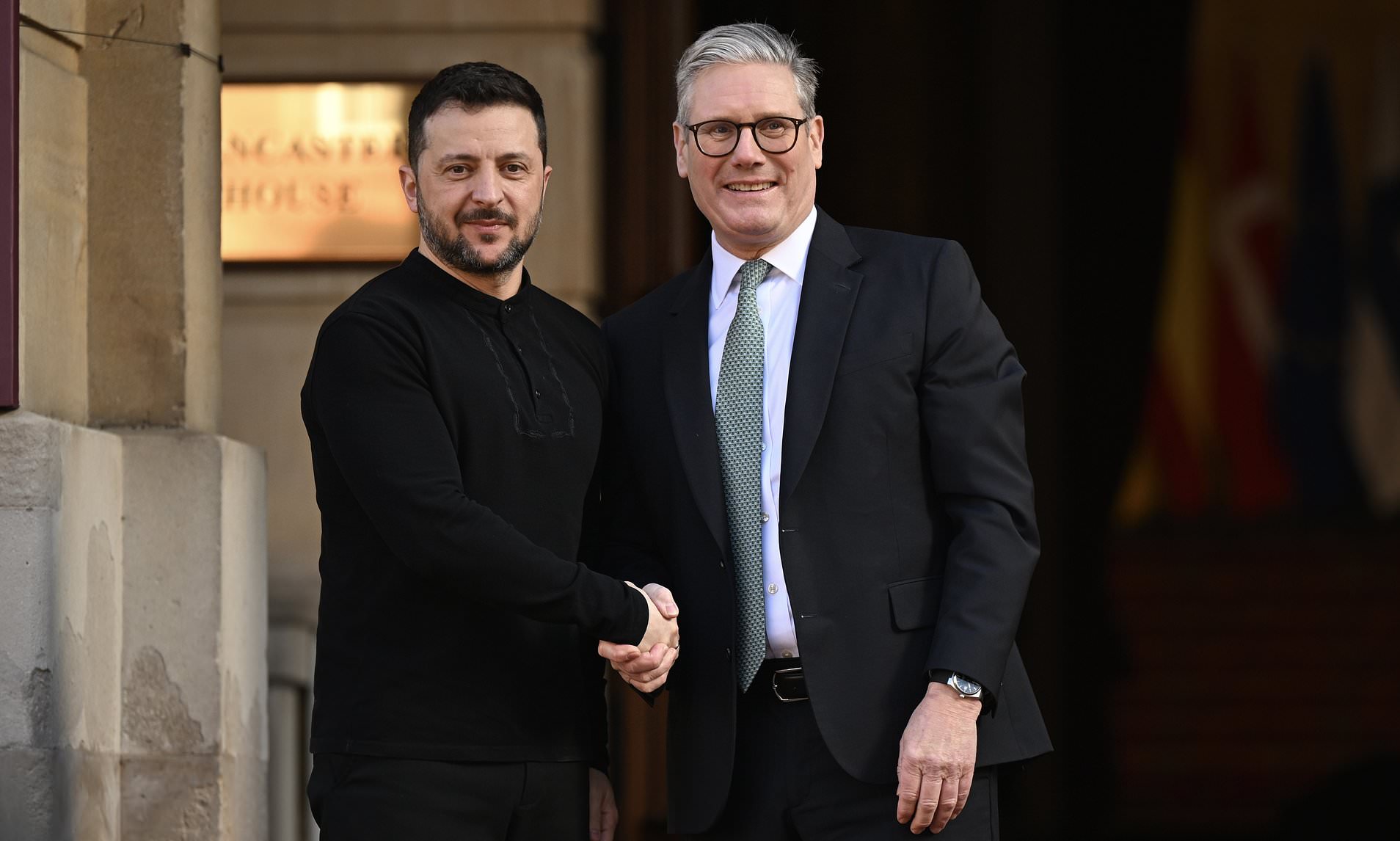 Ukraine peace summit LIVE: Western leaders arrive in London