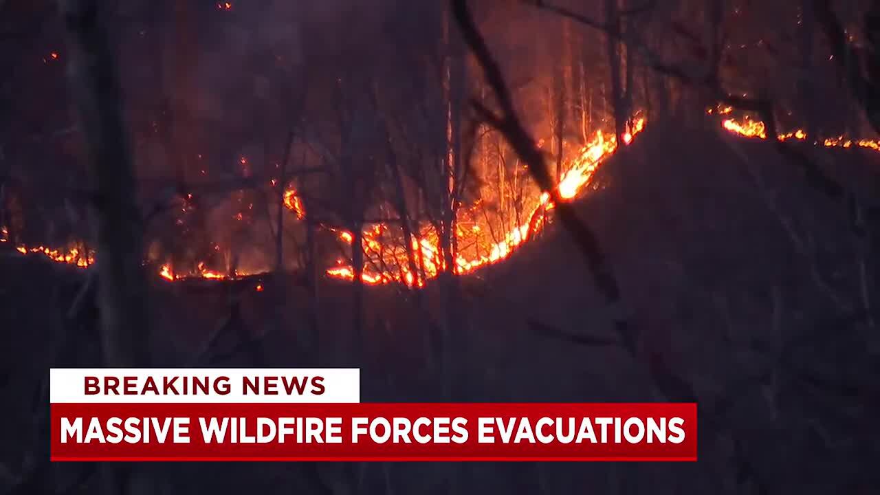 Crews contain 91% of Tryon wildfire as burn bans remain in effect