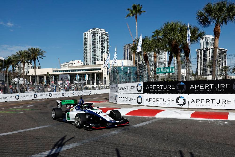 Hauger dominates for first Indy NXT victory at St. Petersburg