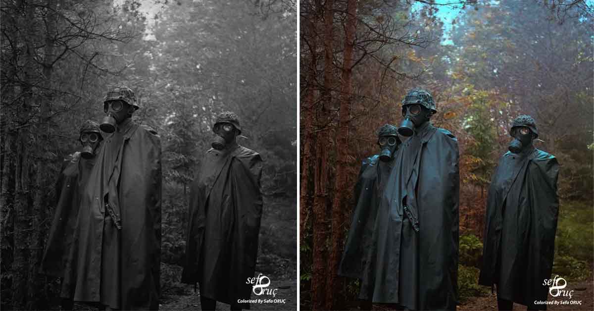 21 Colorized Photos Showing Life From the Days of B&W