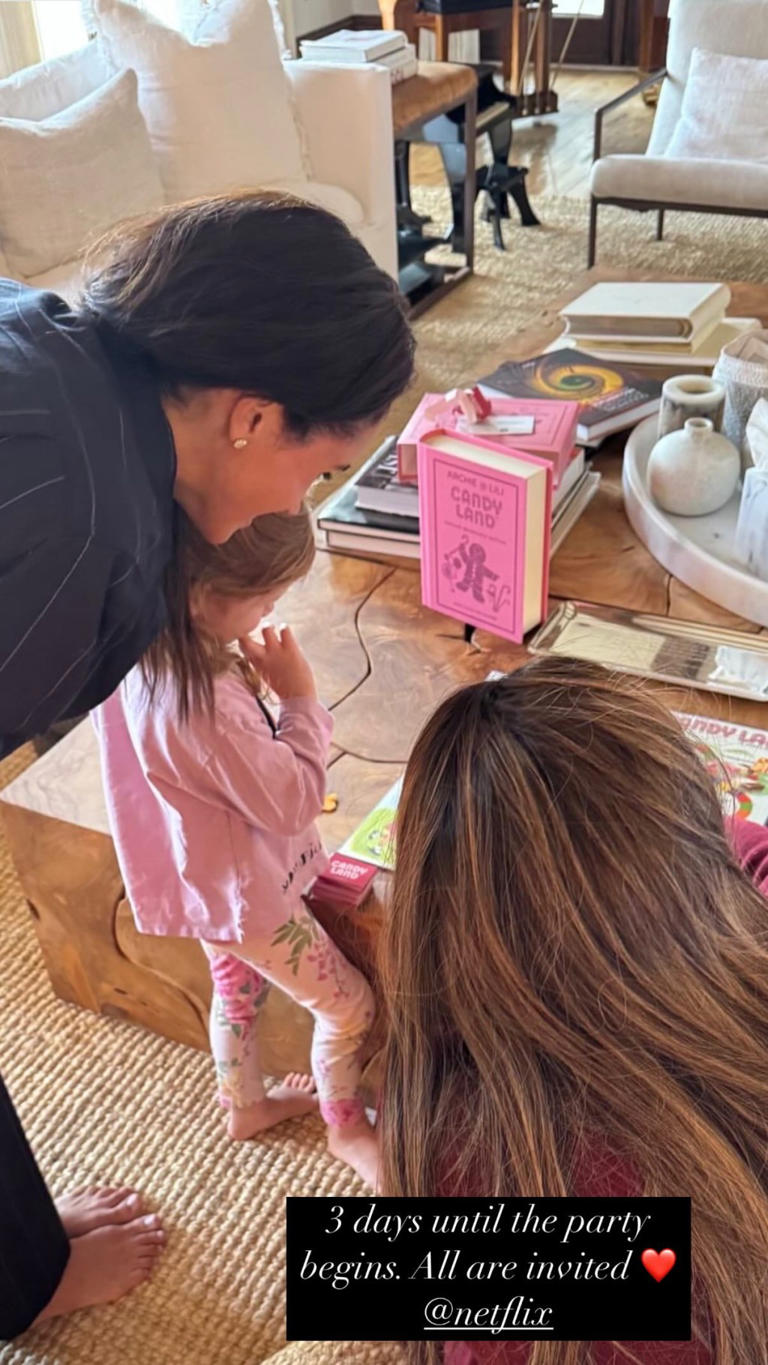 Meghan Markle shares rare video of daughter Lilibet, 3, playing with ...