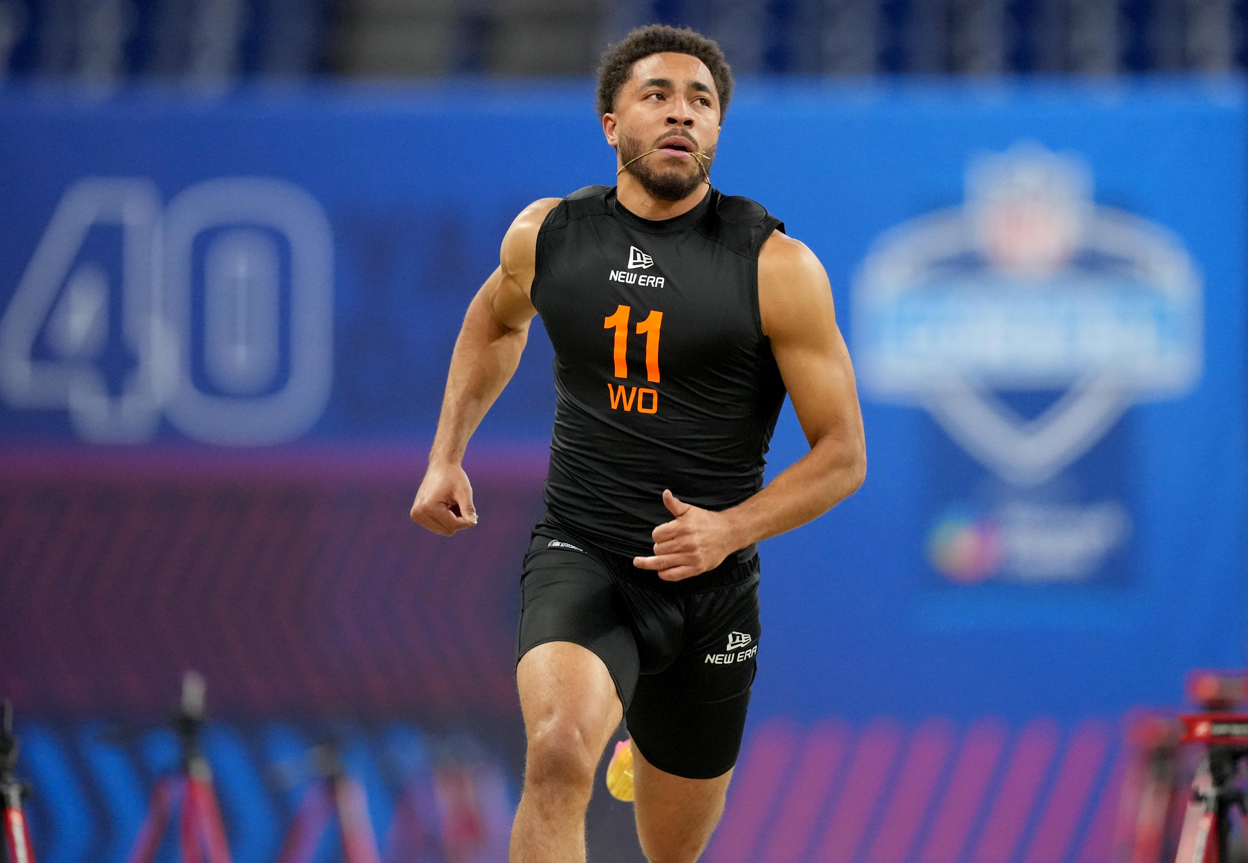 Florida football WR Chimere Dike runs 4.34 in the 40-yard dash at NFL ...