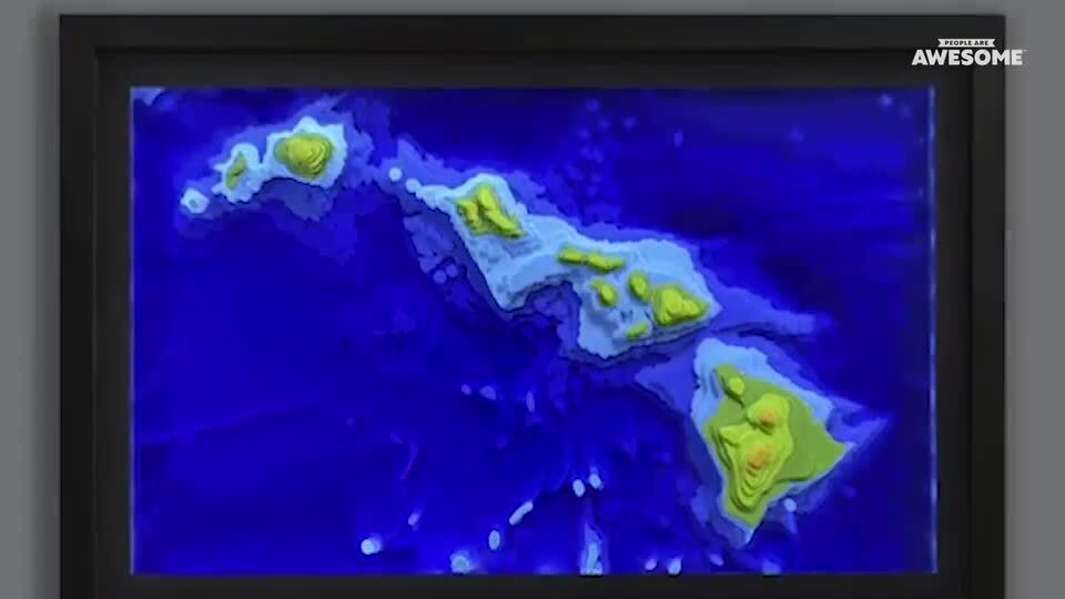 3D Map Papercraft by Olga Skorokhod