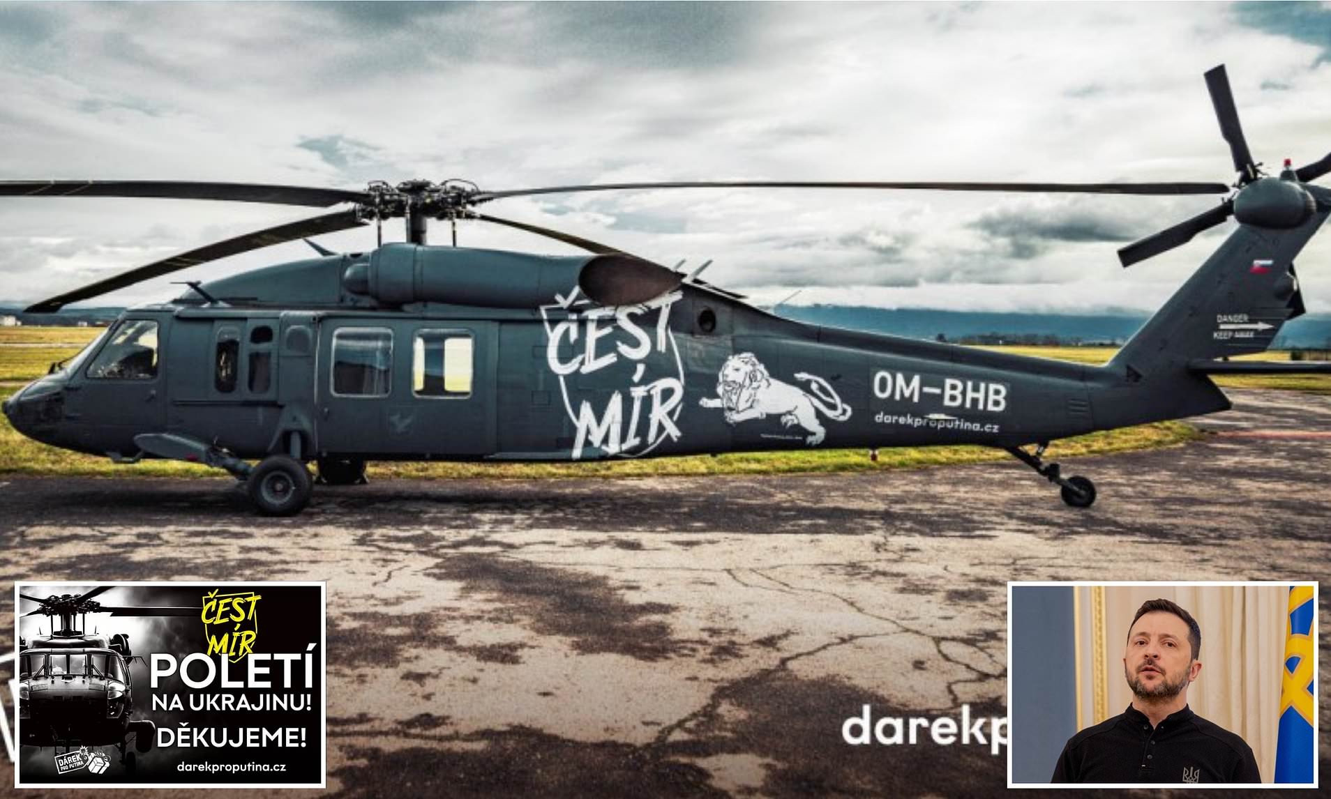Ukraine to get Black Hawk chopper after Czech campaign raises £2.3m