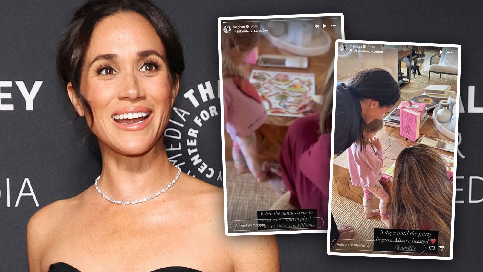 Meghan zeigt Lilibet! Nutzt sie ihre Kids als Promo?