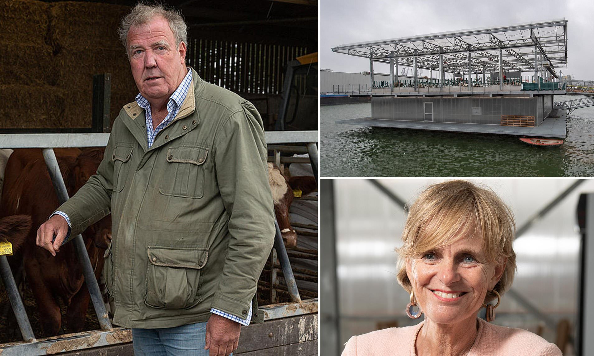 Jeremy Clarkson proposes FLOATING farms at UK docks to curb eco-damage