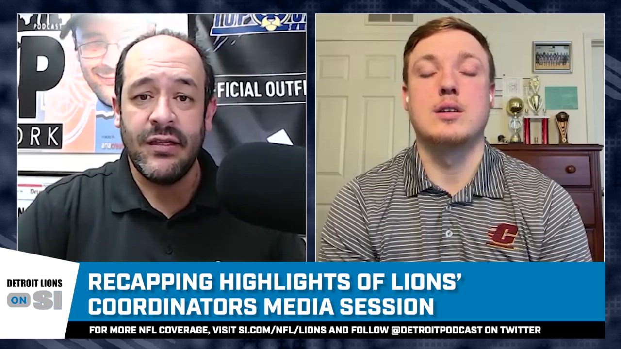 Recapping Lions New Coordinators 2025 Combine Media Sessions