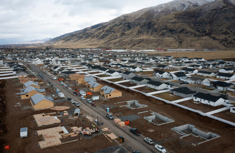 Here’s one way to own a home in Utah: Break out a hammer and build it yourself