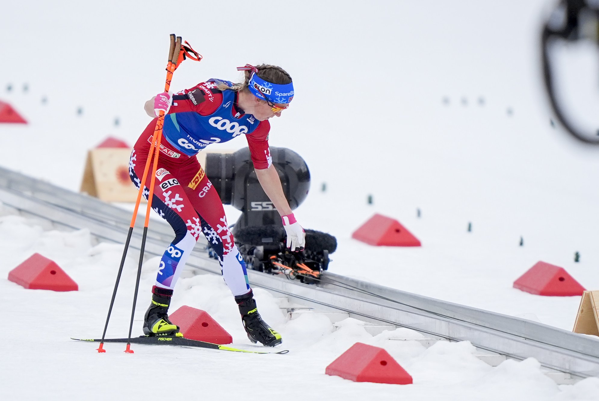 Norsk blemme fikk NRK-kommentatoren til å fortvile: – Nei, nei, nei