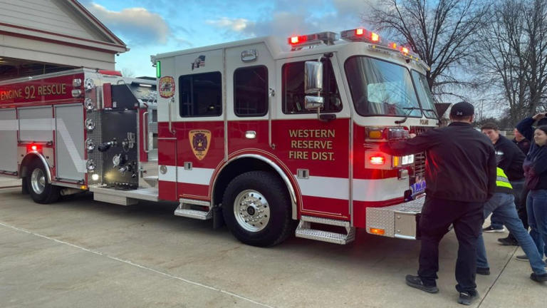 Western Reserve Fire District receives new truck