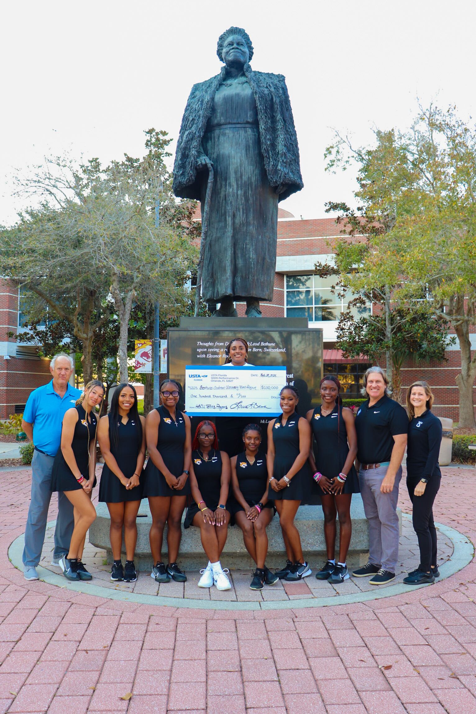 USTA Florida invests $100,000 in new courts at Bethune-Cookman University