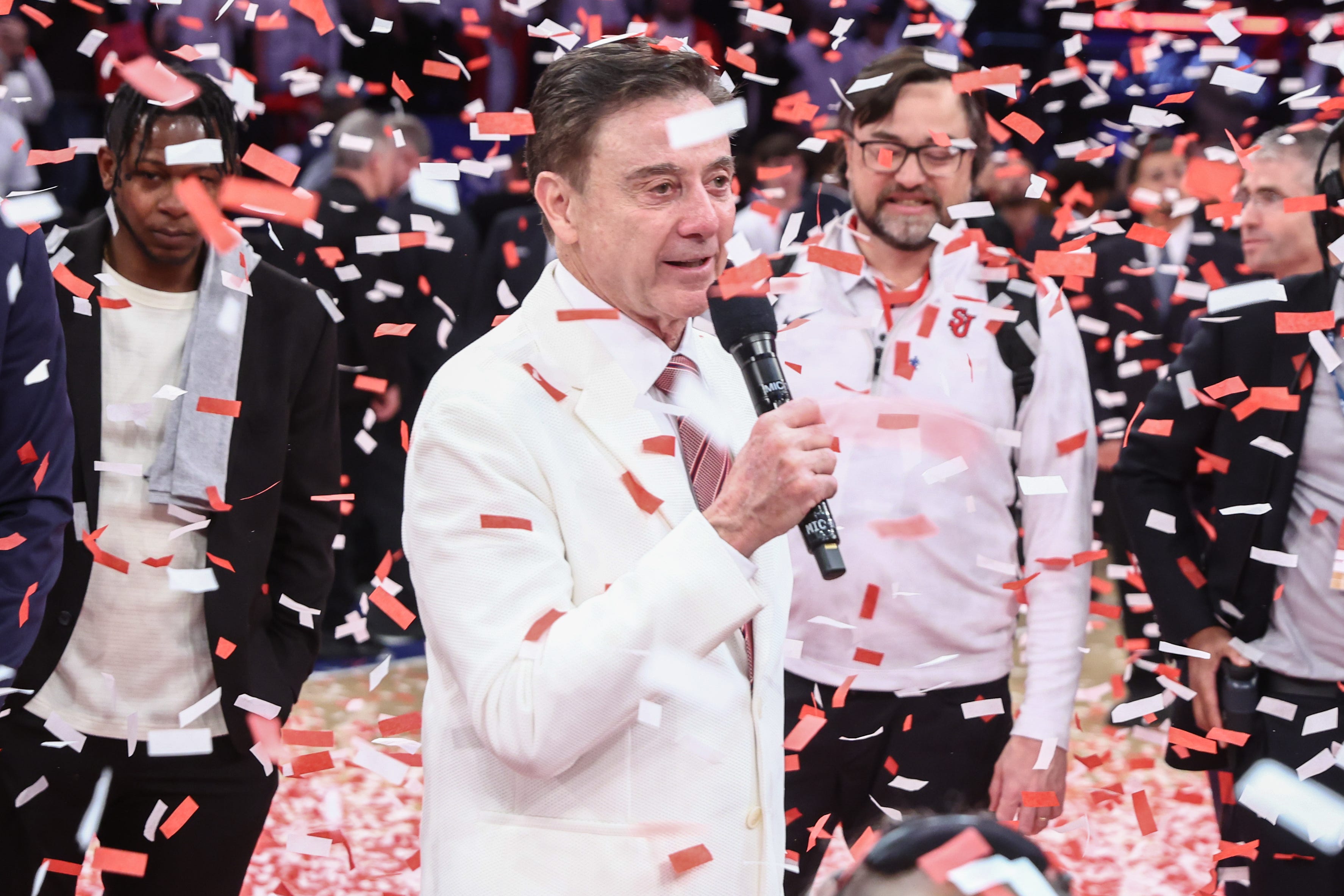 Rick Pitino leads St. John's to first Big East regular season title in ...