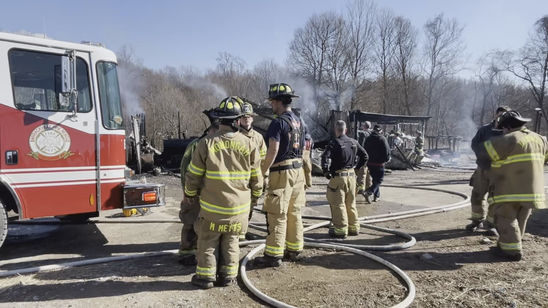 Crews respond to house fire in Fairmont